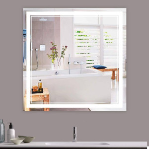 Зеркала 90 на 90 см — купить зеркало 900х900 мм в ванную с подсветкой в ...