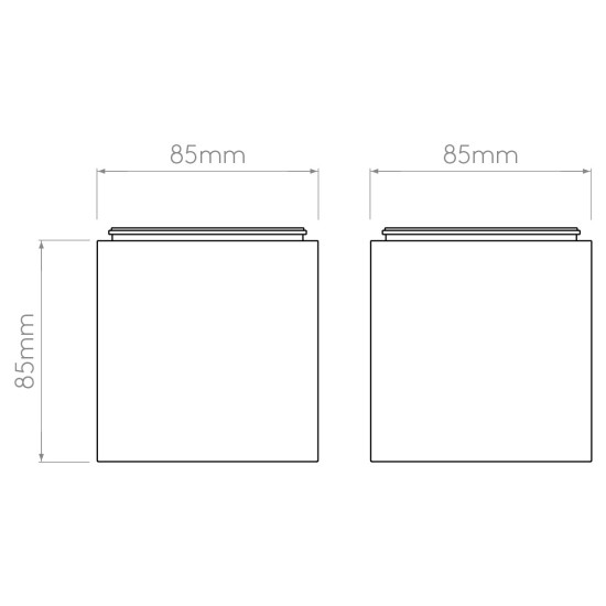 Встраиваемый светильник Kos Square II 1326045 — купить в Москве в ...